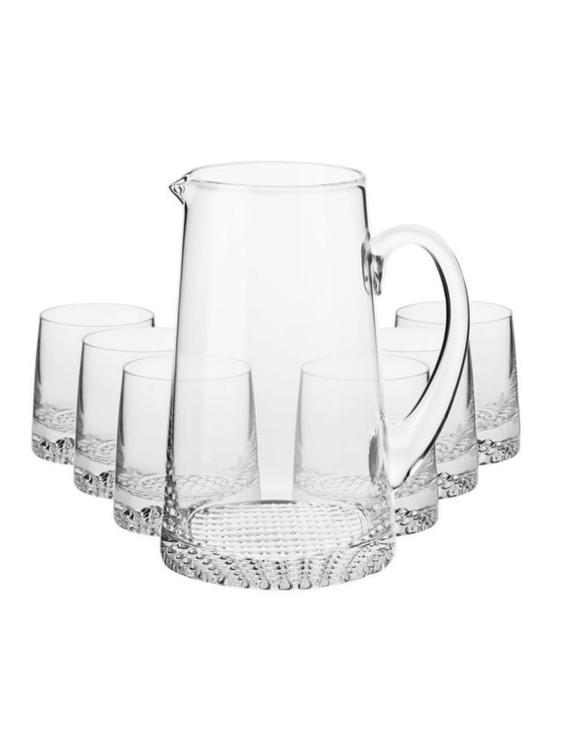 FJORD 7-piece water service box - lead-free crystalline